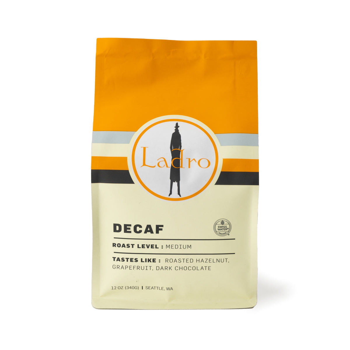 Ladro Decaf: Full Flavor Without The Caffeine | 12 oz / Whole Bean ...